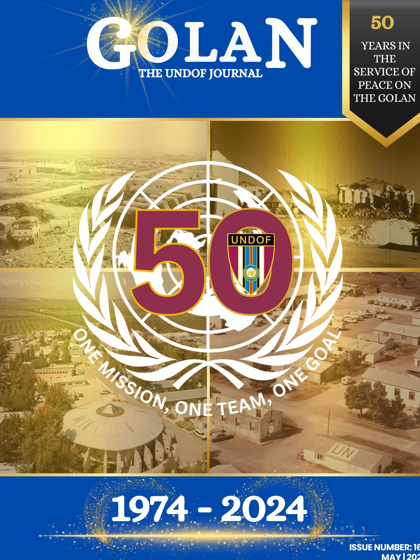 Golan - The UNDOF Journal, Edition 160, May 2024 | UNDOF