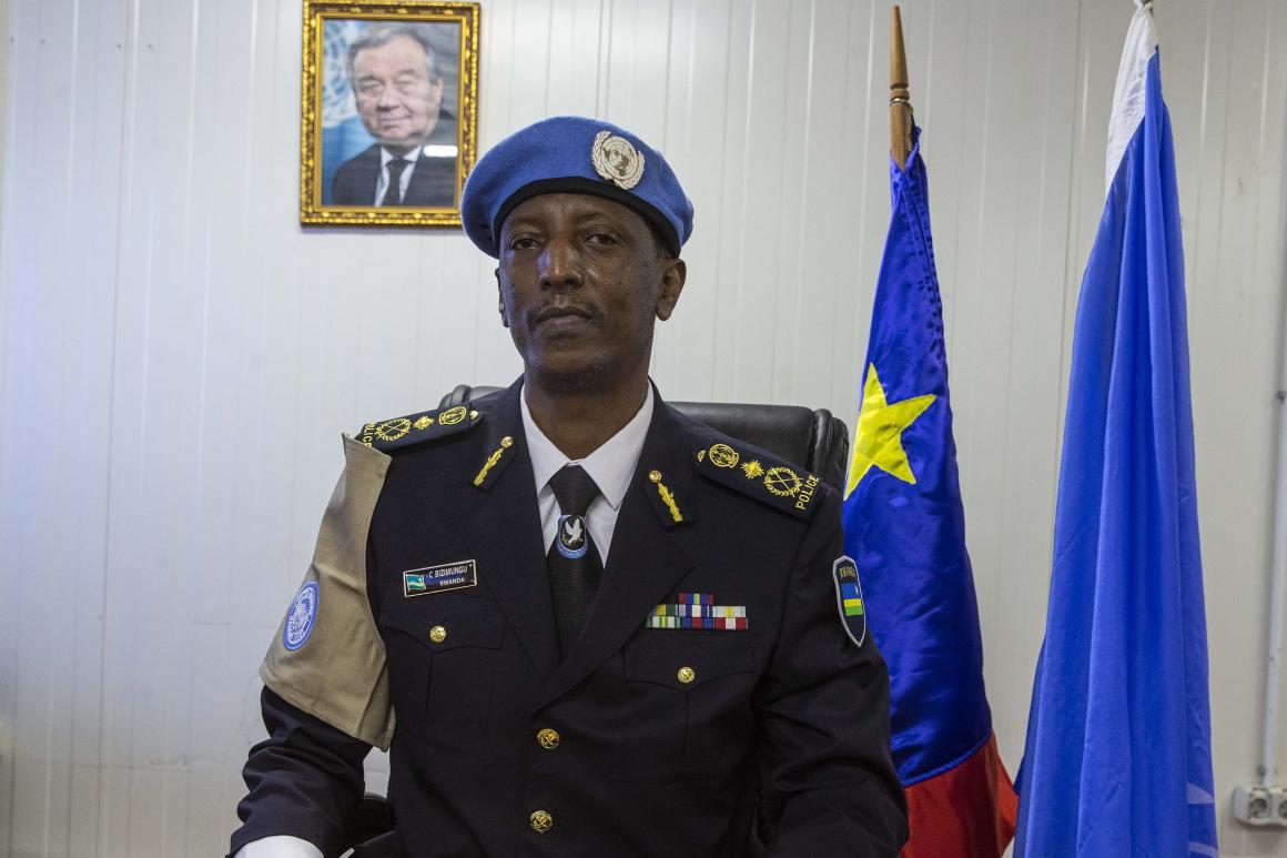 New head of the MINUSCA Police component (UNPol) assumes duty | MINUSCA
